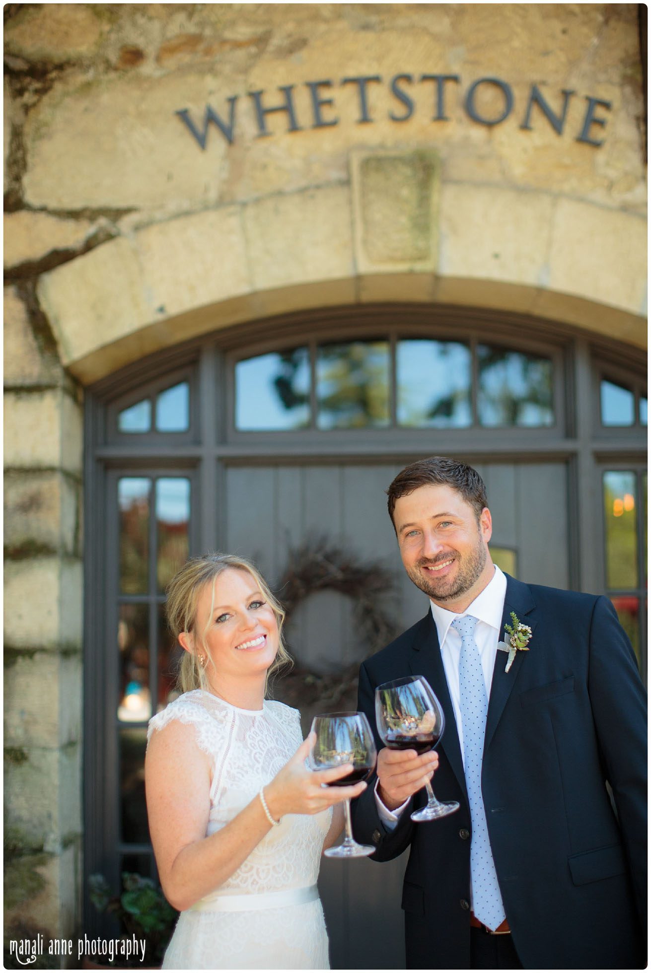 Whetstone Wine Cellars Wedding, Napa: Ali & Jeff - Manali Anne Photography